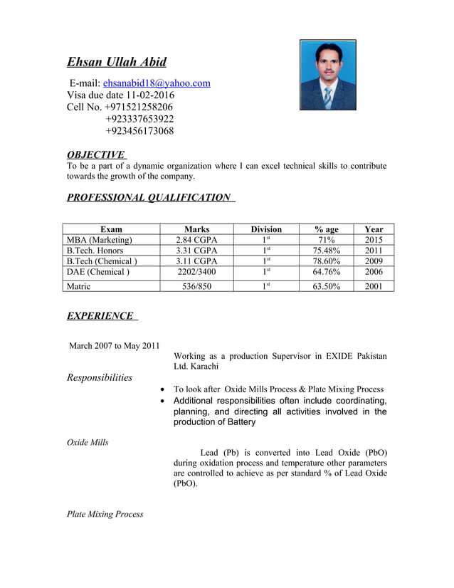 Ehsan cv | PDF
