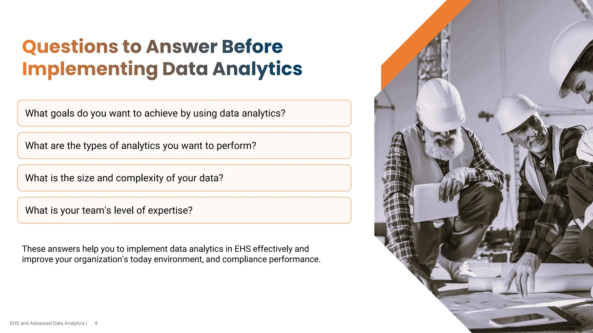 EHS and Advanced Data Analytics | TECH EHS Solution | PPT