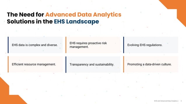 EHS and Advanced Data Analytics | TECH EHS Solution | PPT