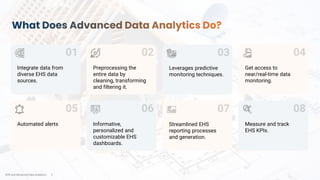 EHS and Advanced Data Analytics | TECH EHS Solution | PPT