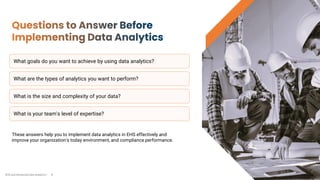 EHS and Advanced Data Analytics | TECH EHS Solution | PDF