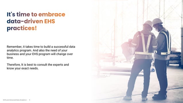 EHS and Advanced Data Analytics | TECH EHS Solution | PPT