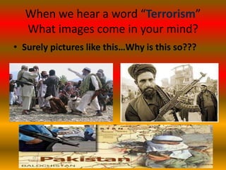 TERRORISM DEFINATION | PPT