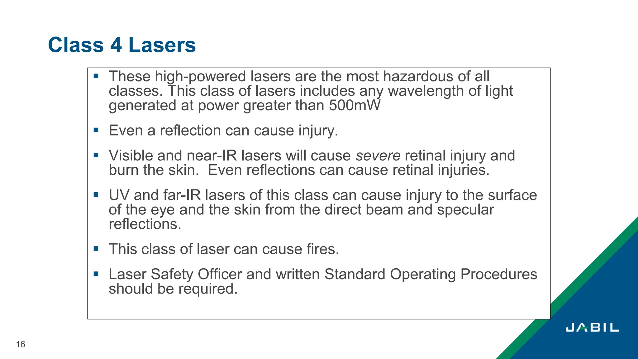 EHS Center for Excellence - Laser Safety.pptx