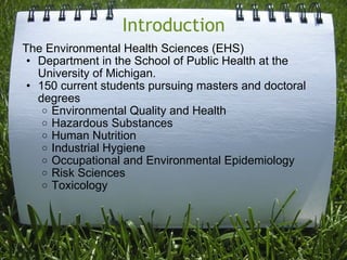 Ehs final presentation | PPT