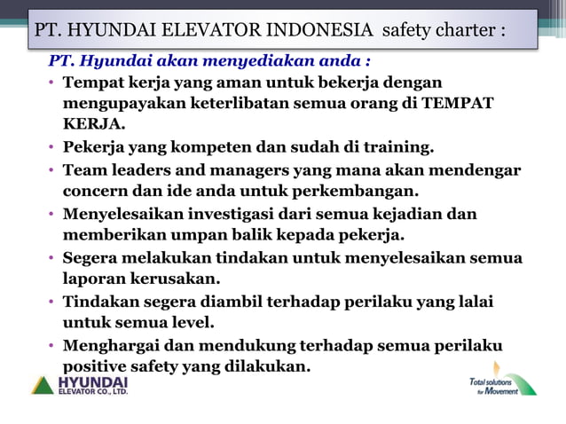 EHS General Induction PT. Hyundai Elevator Indonesia rev.ppt
