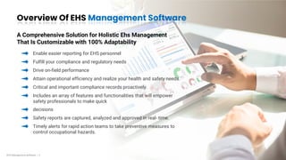 EHS Management Software - TECH EHS Software | PDF | IT and Internet Support | Internet