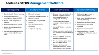 EHS Management Software - TECH EHS Software | PDF | IT and Internet Support | Internet