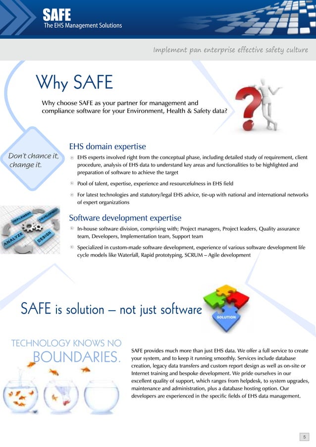 SAFE: Safety Management Software - One Platform to Manage all EHS Process | PDF | Cloud ...