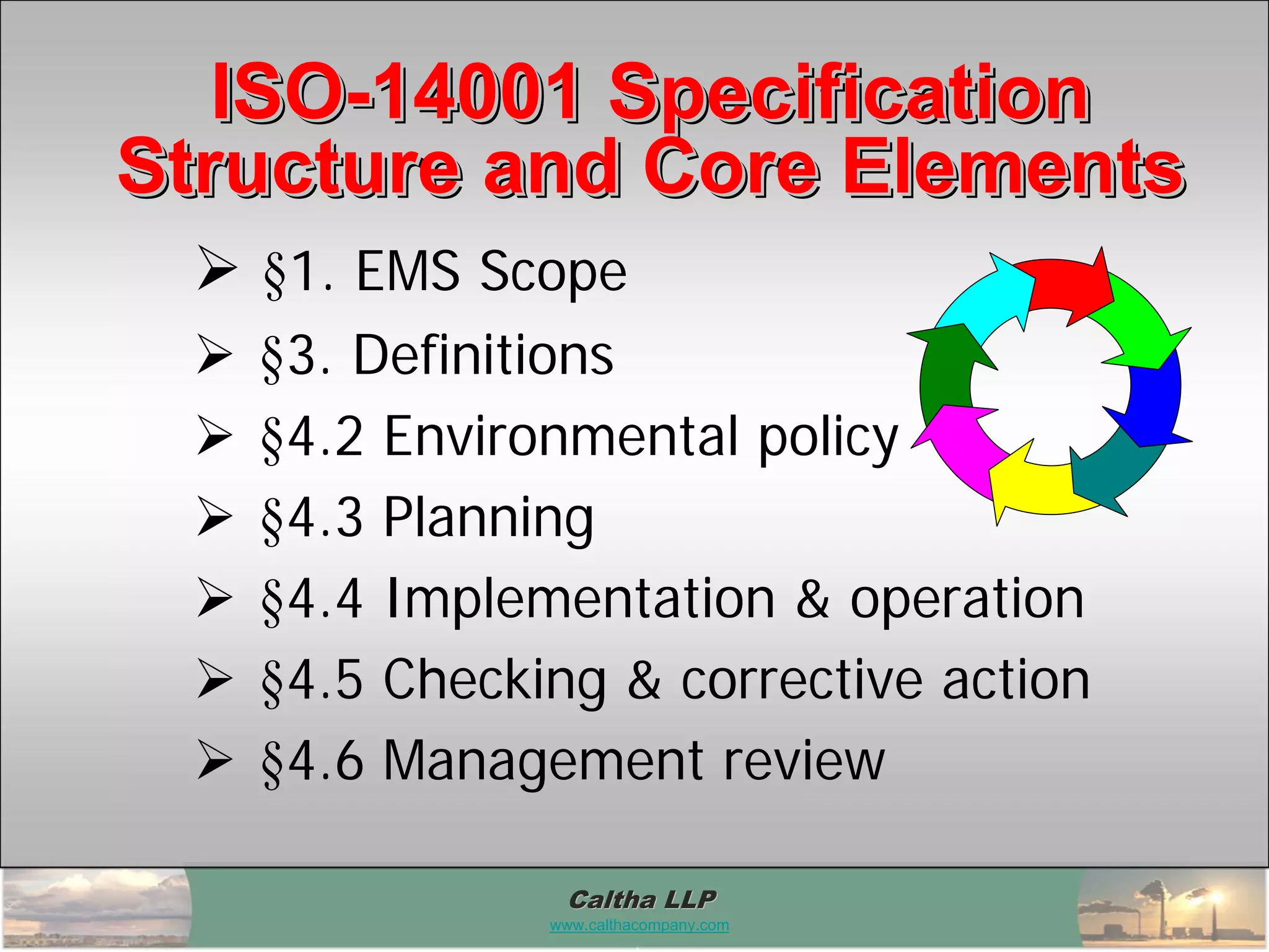 EHS Management Systems Overview For The Hazardous Materials ...