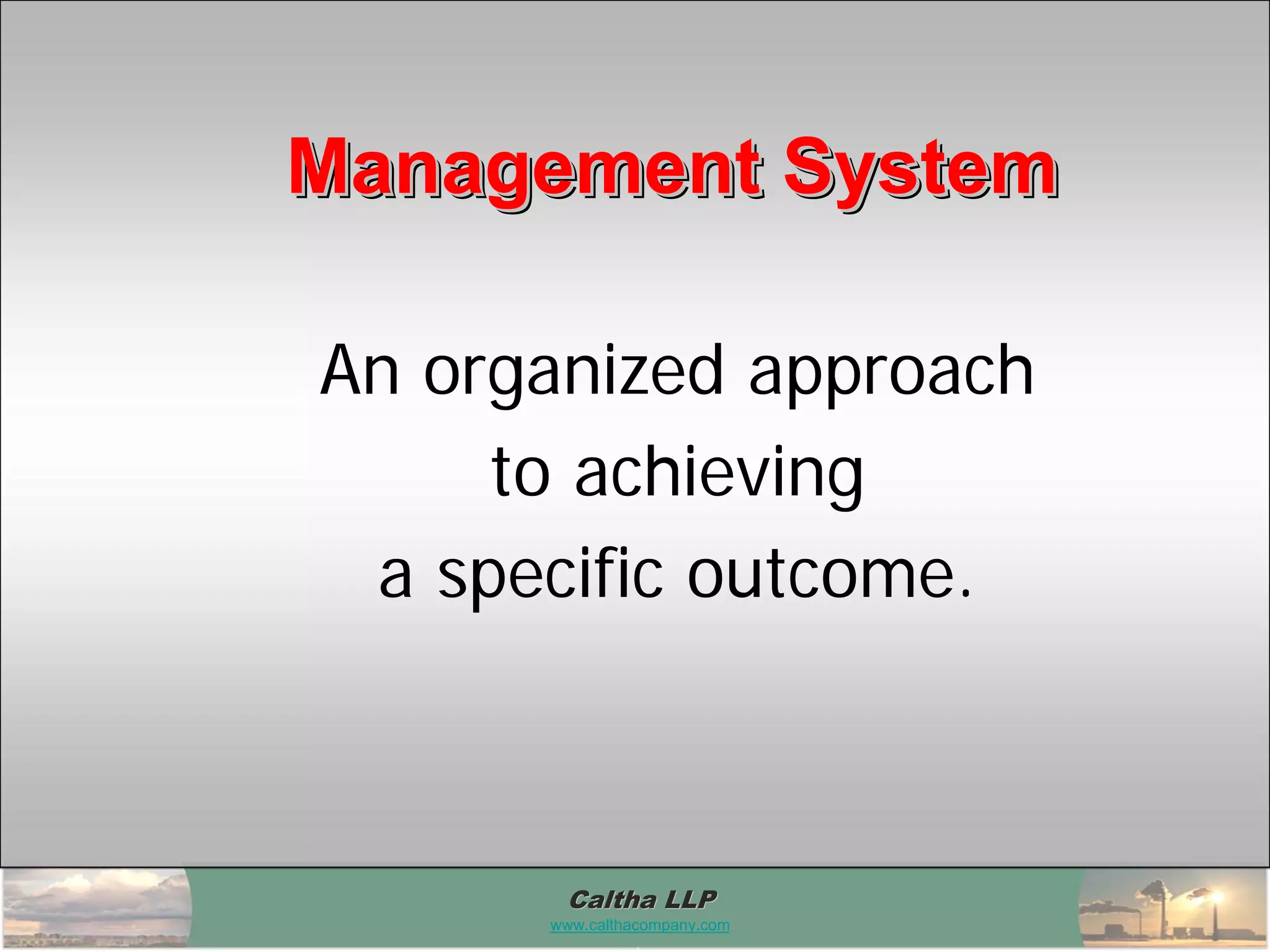 EHS Management Systems Overview For The Hazardous Materials ...