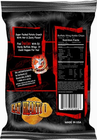 Ed Hardy Snacks | PDF