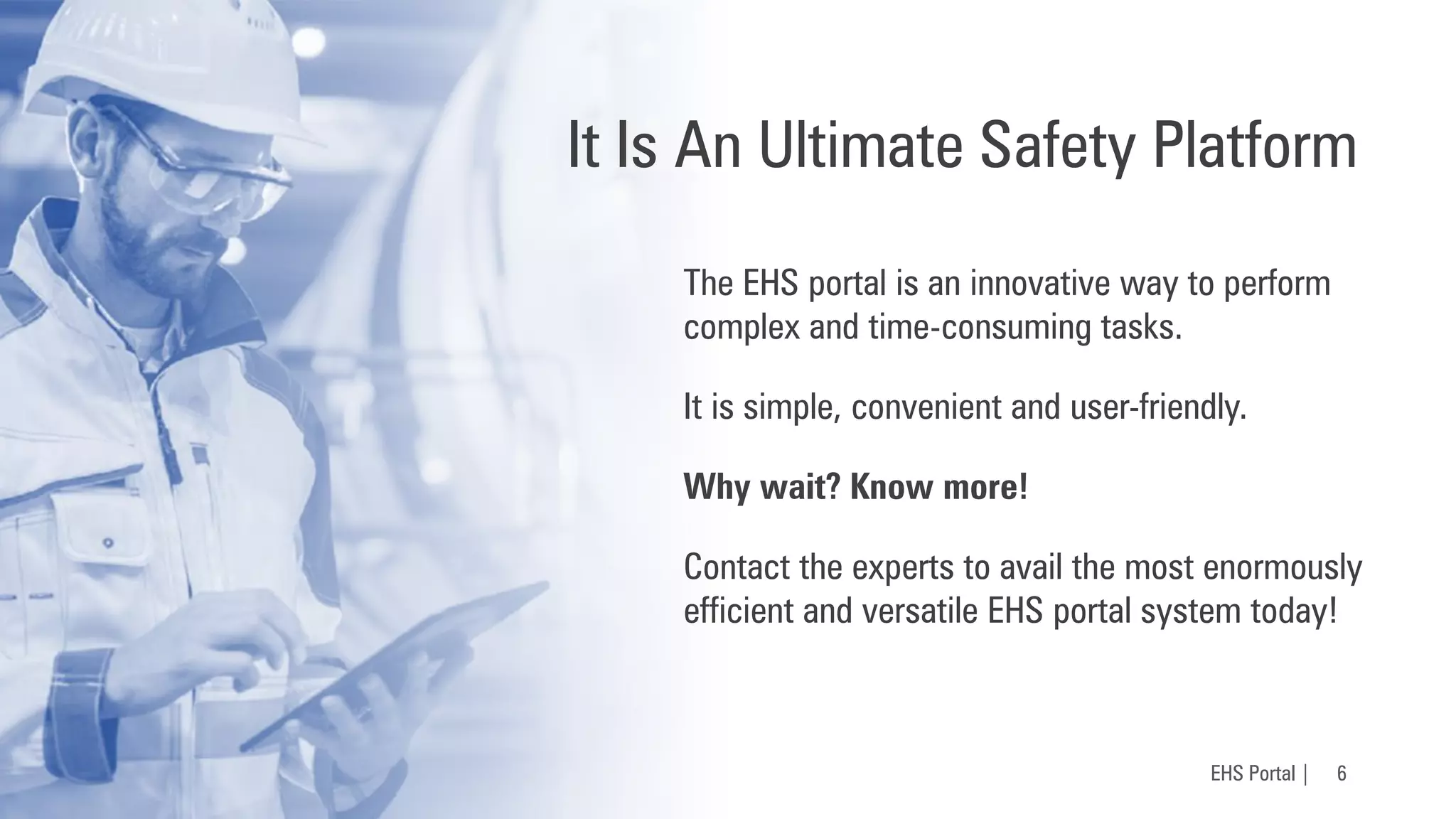 EHS Portal | PPT