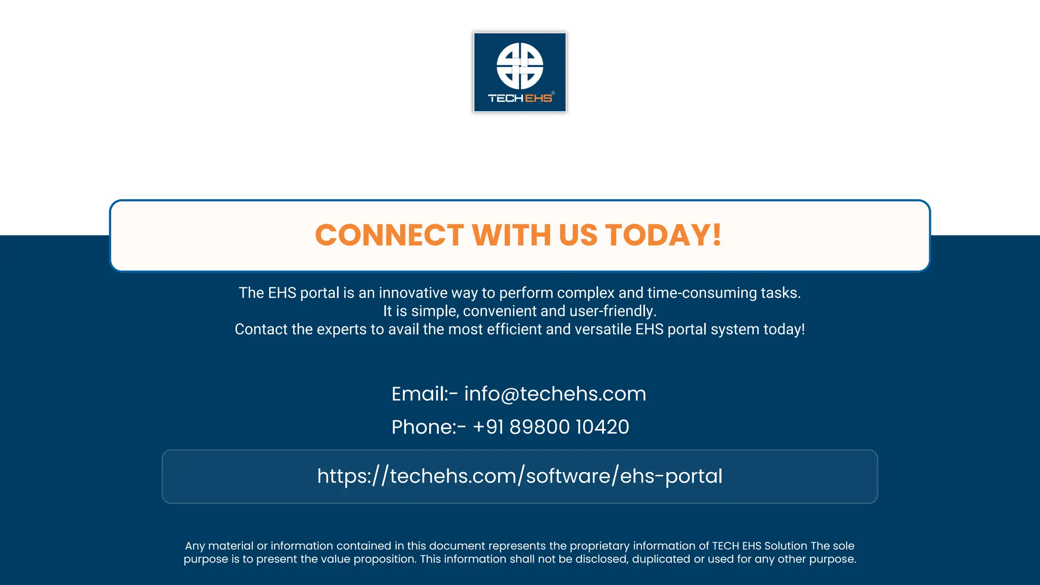 EHS Portal - TECH EHS Safety Software Solution | PDF