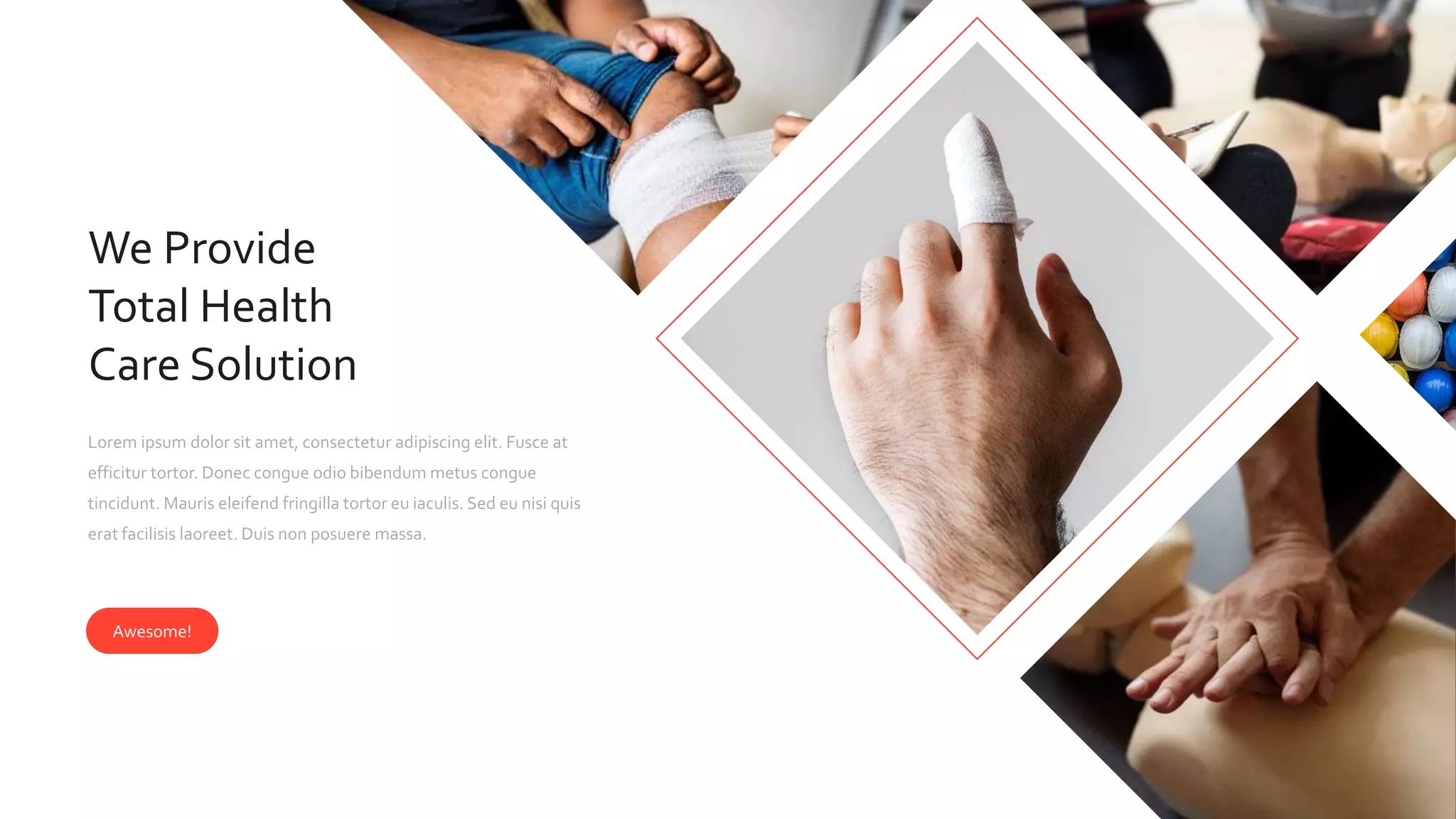 EHS PowerPoint template for training | PPTX