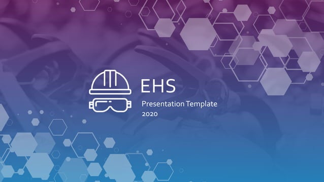 EHS PowerPoint template for training | PPTX