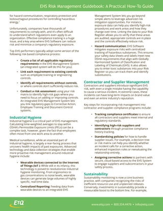 Ehs risk mgmt-1-4 | PDF | Business | Business and Finance