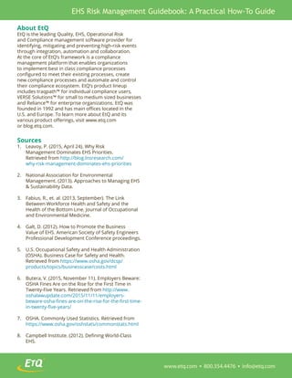 Ehs risk mgmt-1-4 | PDF | Business | Business and Finance