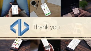 eHub mobile application presentation | PPTX