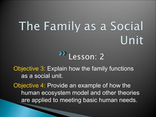 HUSC Body of Knowledge: Family and Consumer Sciences | PPT