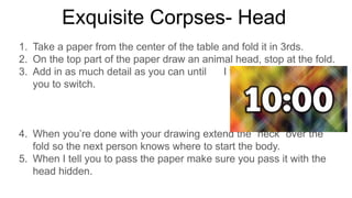 Create a Creature Artwork Project Introduction | PPTX