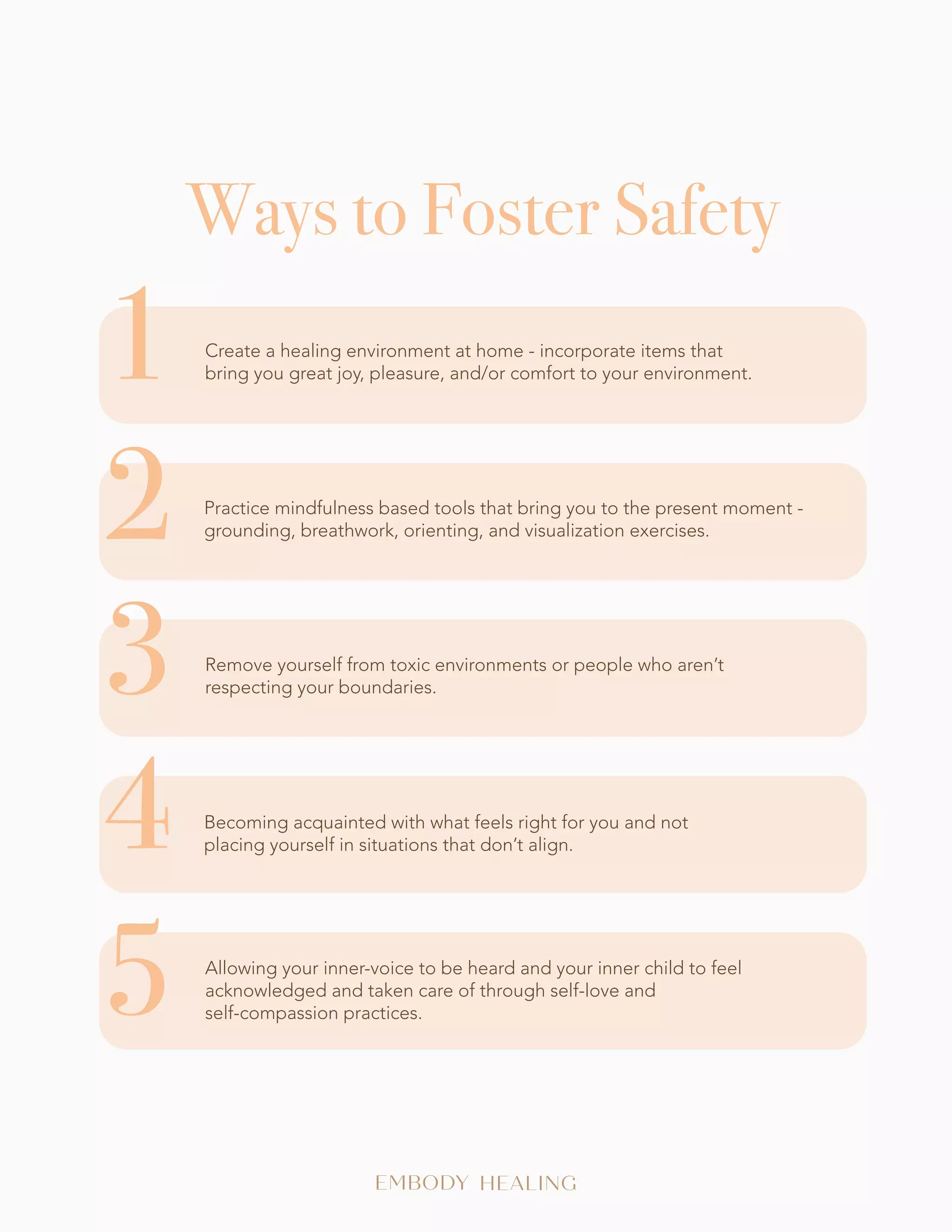 Safe Space Workbook | PDF