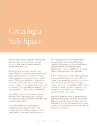 Safe Space Workbook | PDF