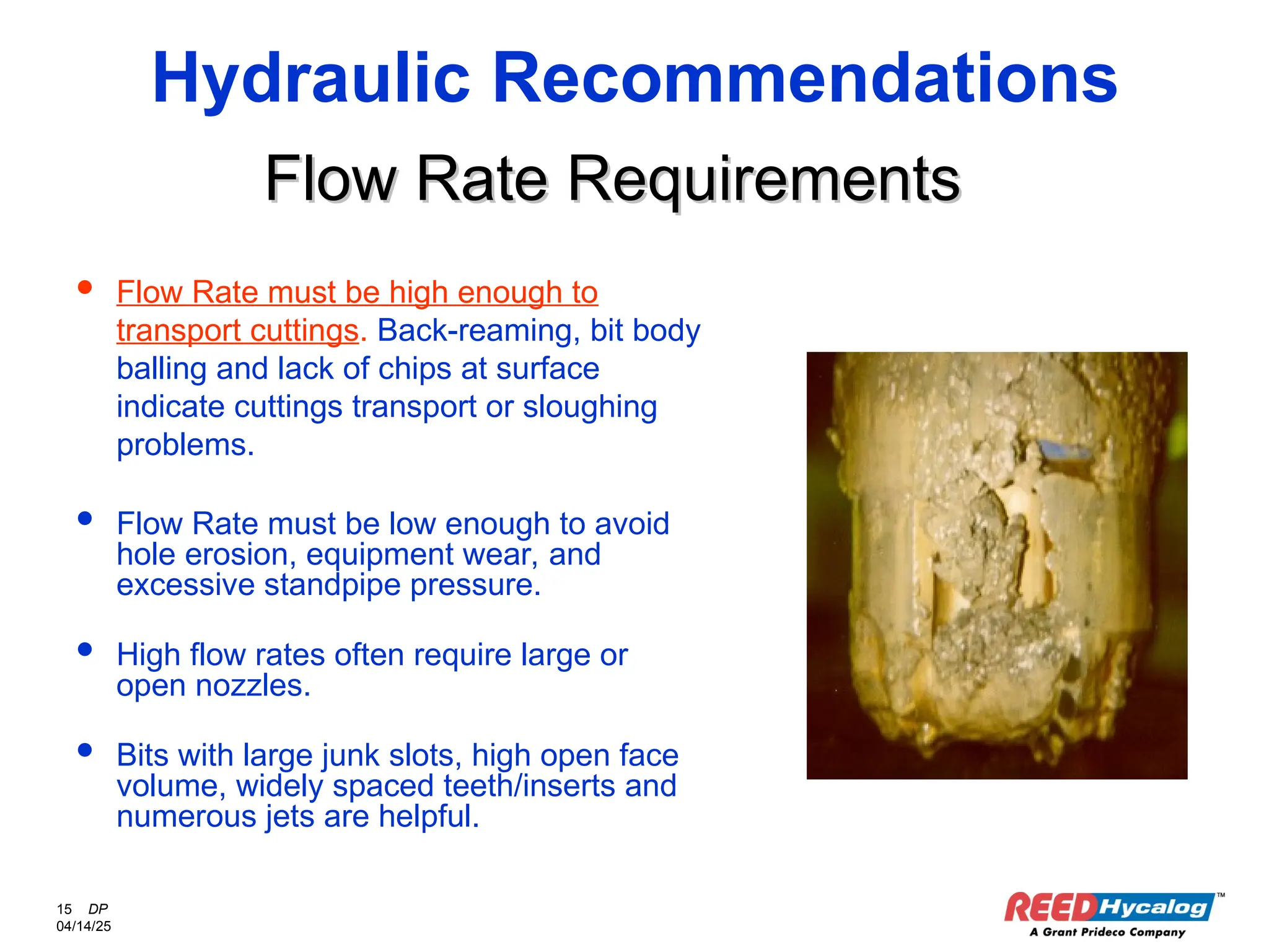 Hydraulics_Optimization_Theory para la industria petrolera | PPT