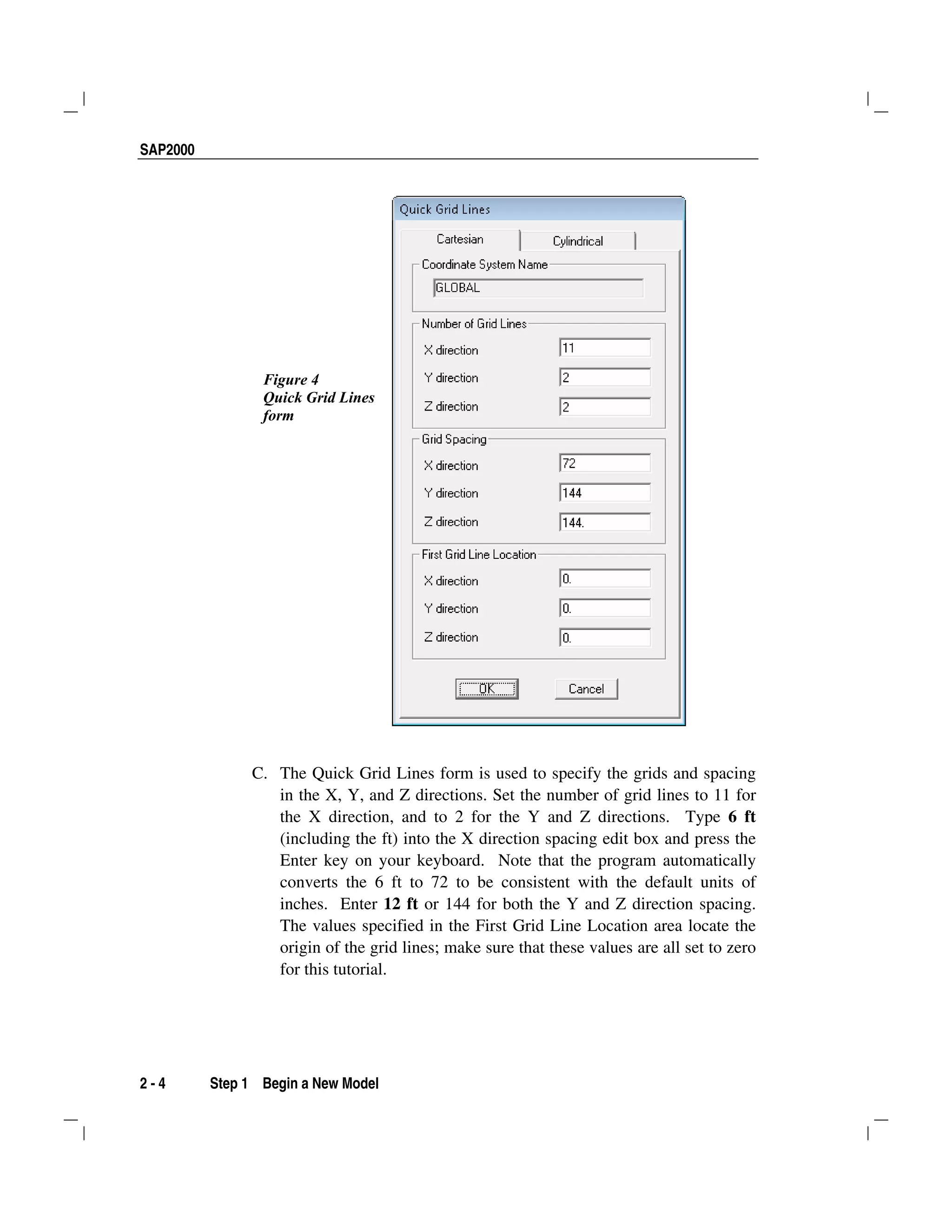 Introductory tutorial for sap2000 | PDF