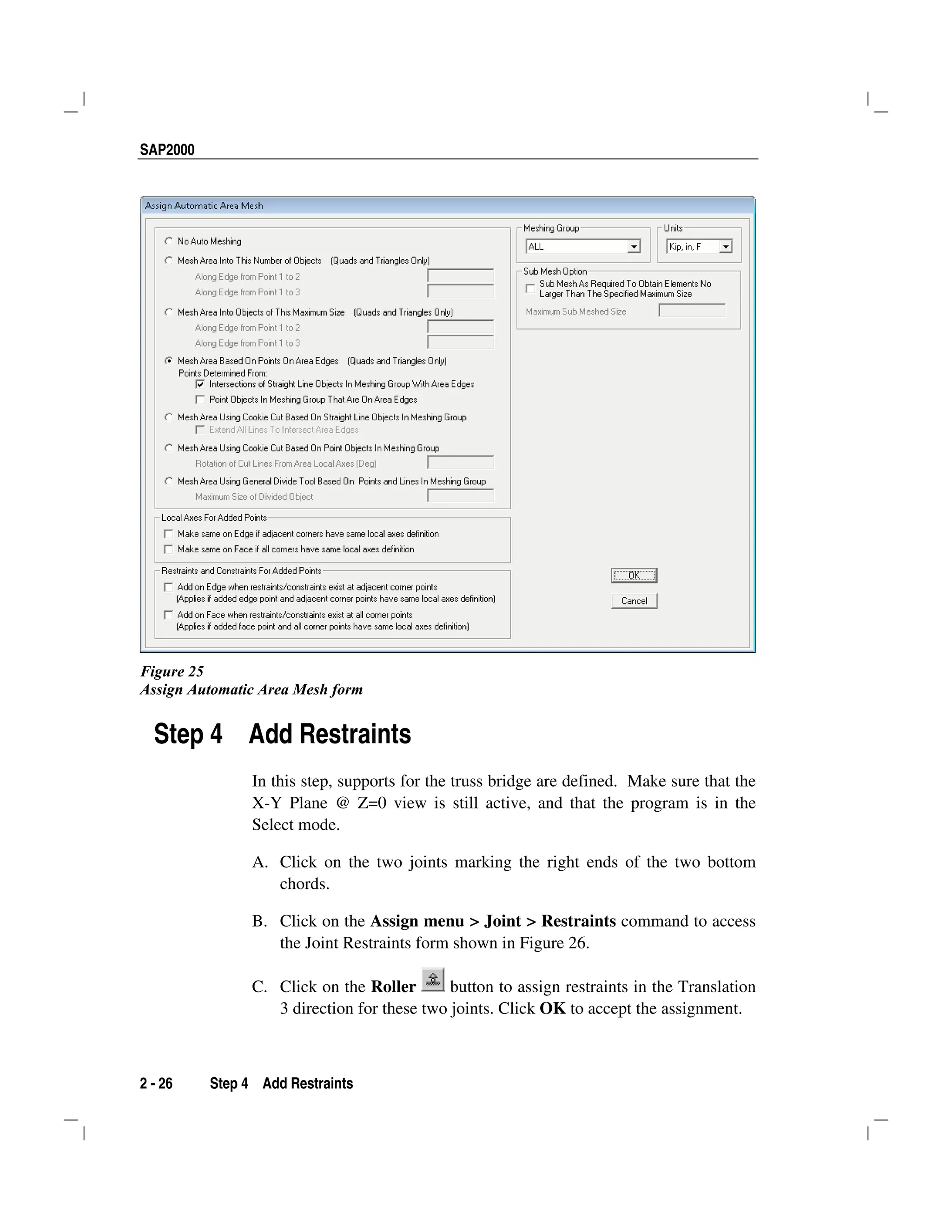 Introductory tutorial for sap2000 | PDF