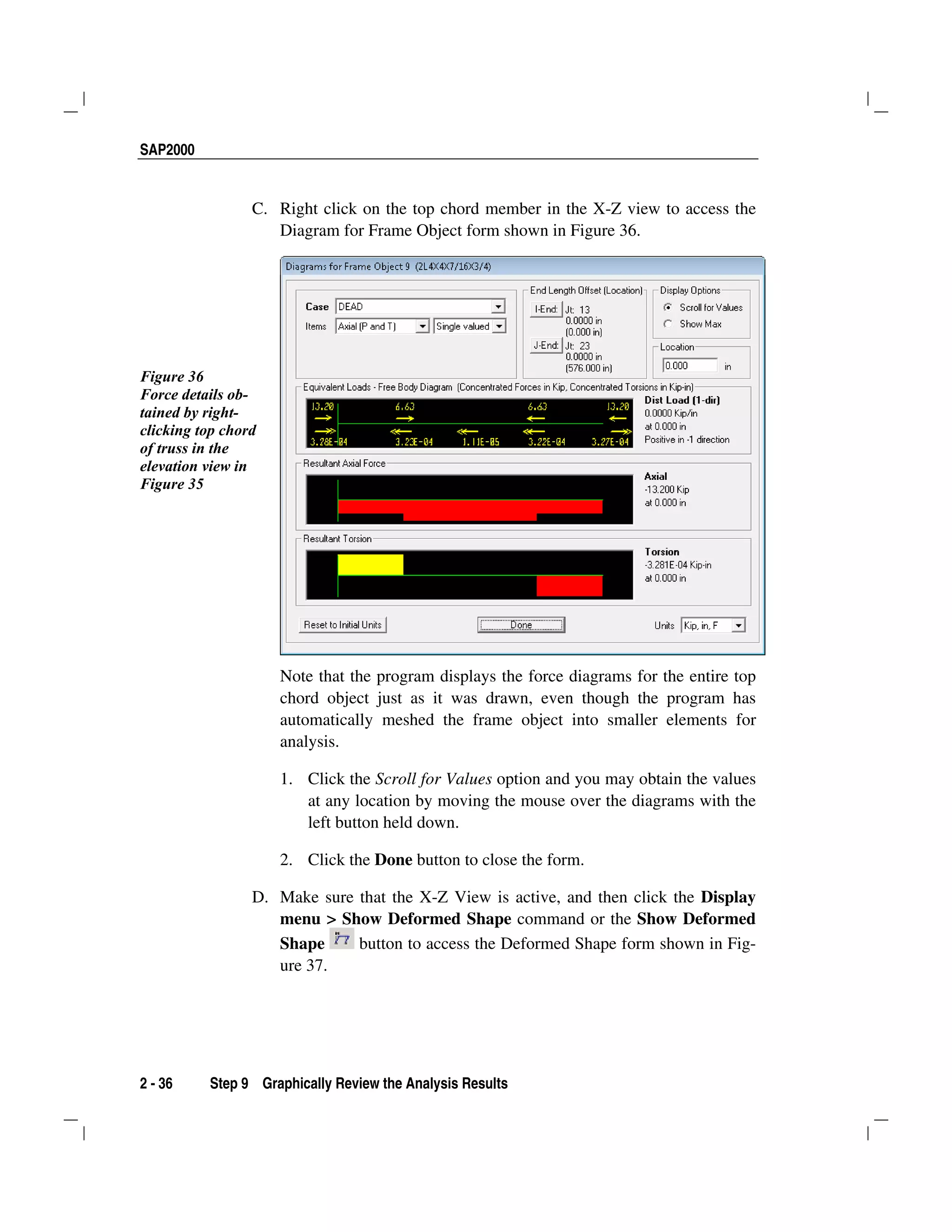 Introductory tutorial for sap2000 | PDF