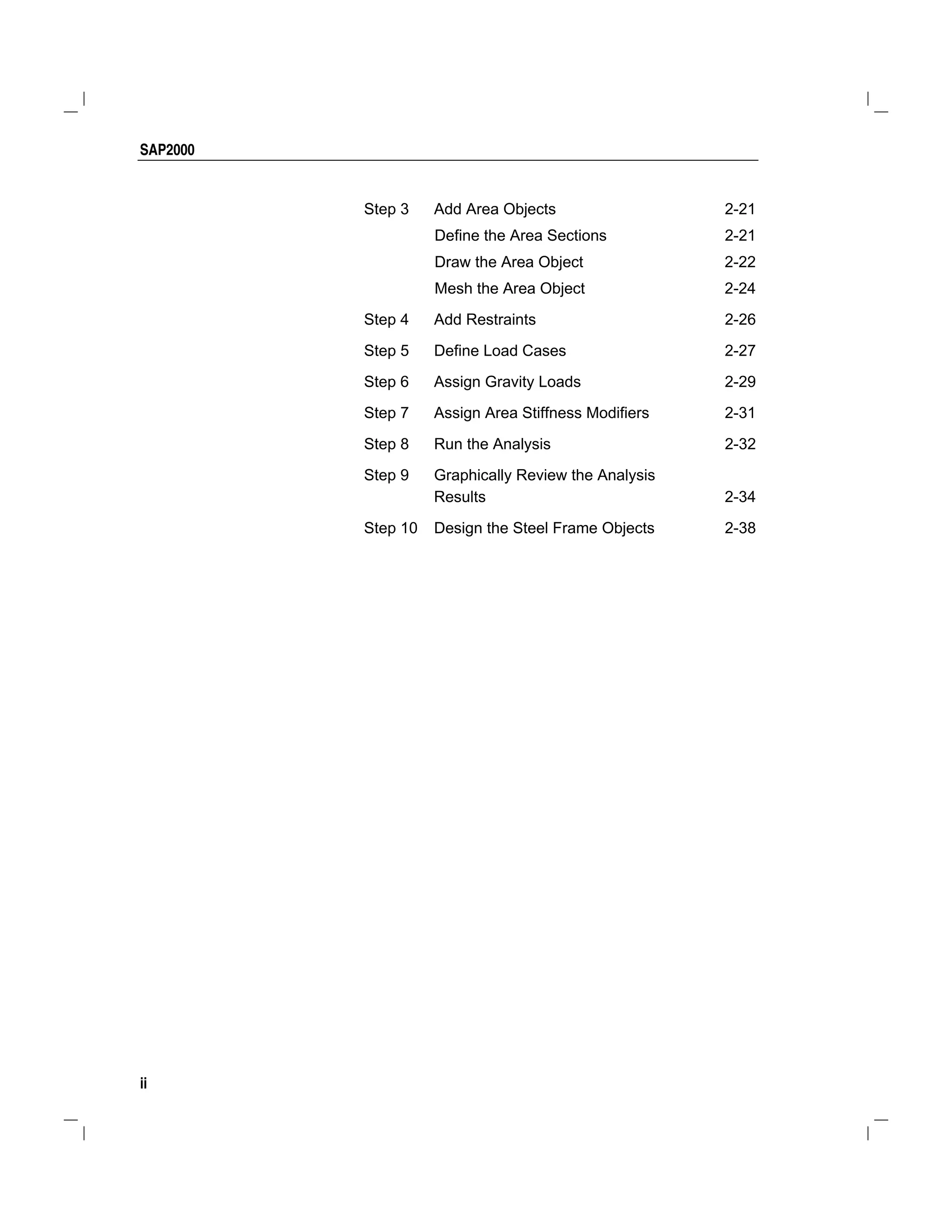 Introductory tutorial for sap2000 | PDF