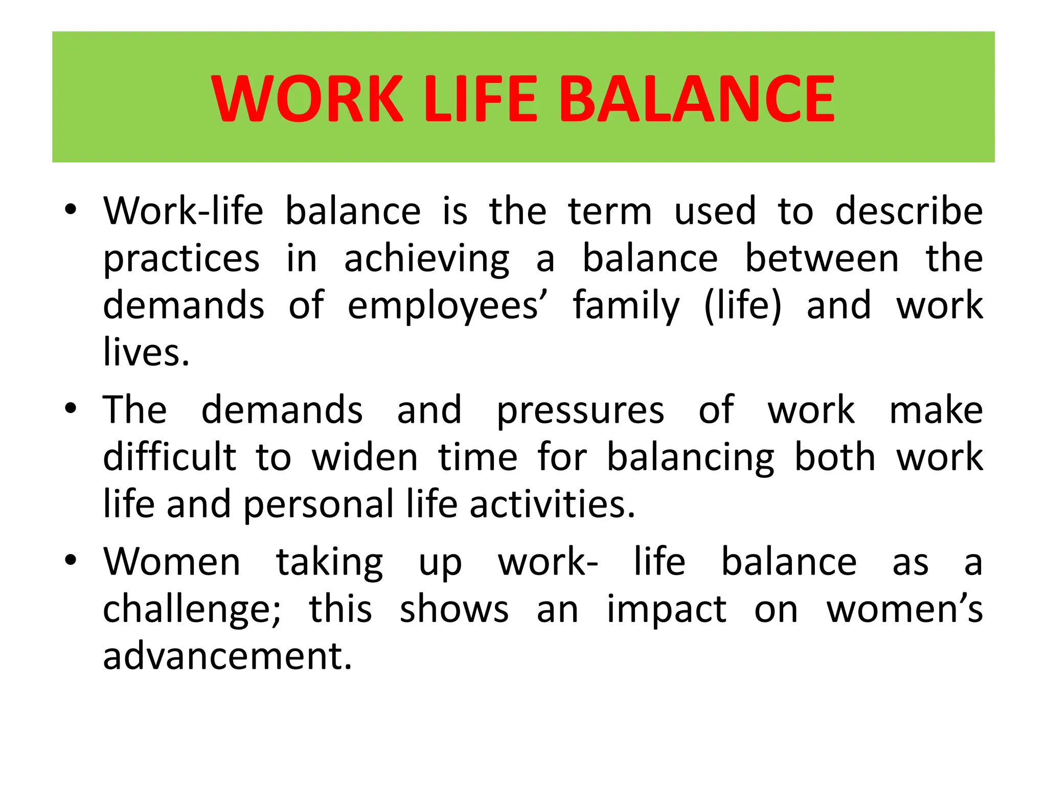 Emotional Intelligence and work life balance of working women.pptx