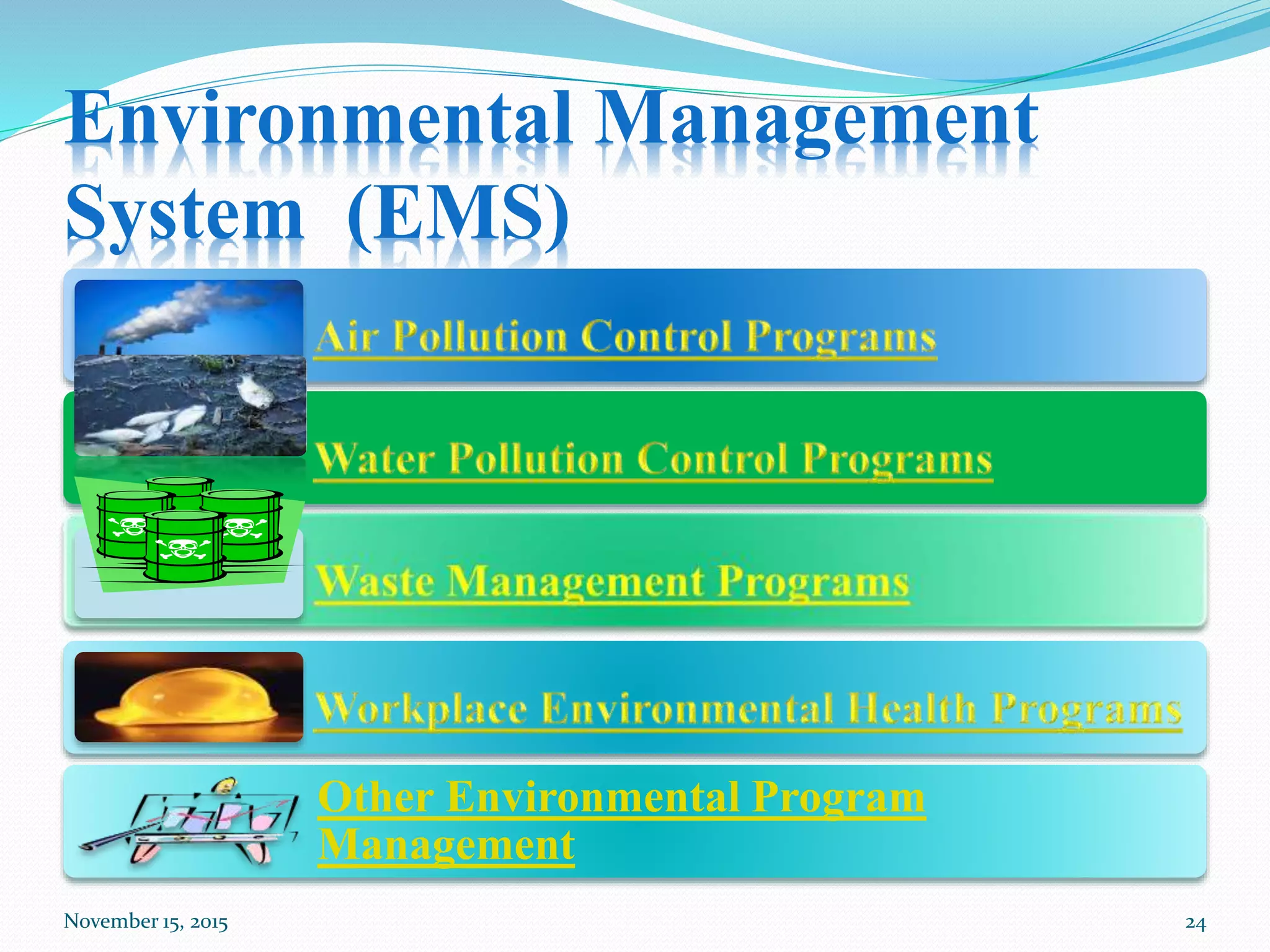 Environmental management sytems and processes | PPTX | Environmental ...