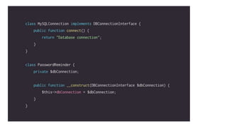 Dependency inversion | PPTX | Programming Languages | Computing