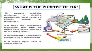 Eia - environmental impact assessment | PPTX