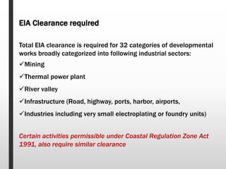 Envirornment Impact Assessment | PPT