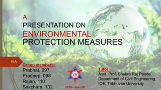 EIA : Environmental Protection Measures | PPTX