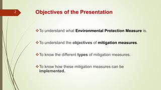 EIA : Environmental Protection Measures | PPTX