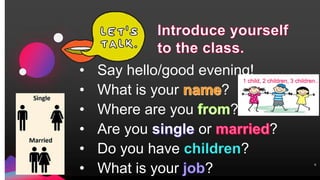 Be Verb Statements and Questions | PPTX