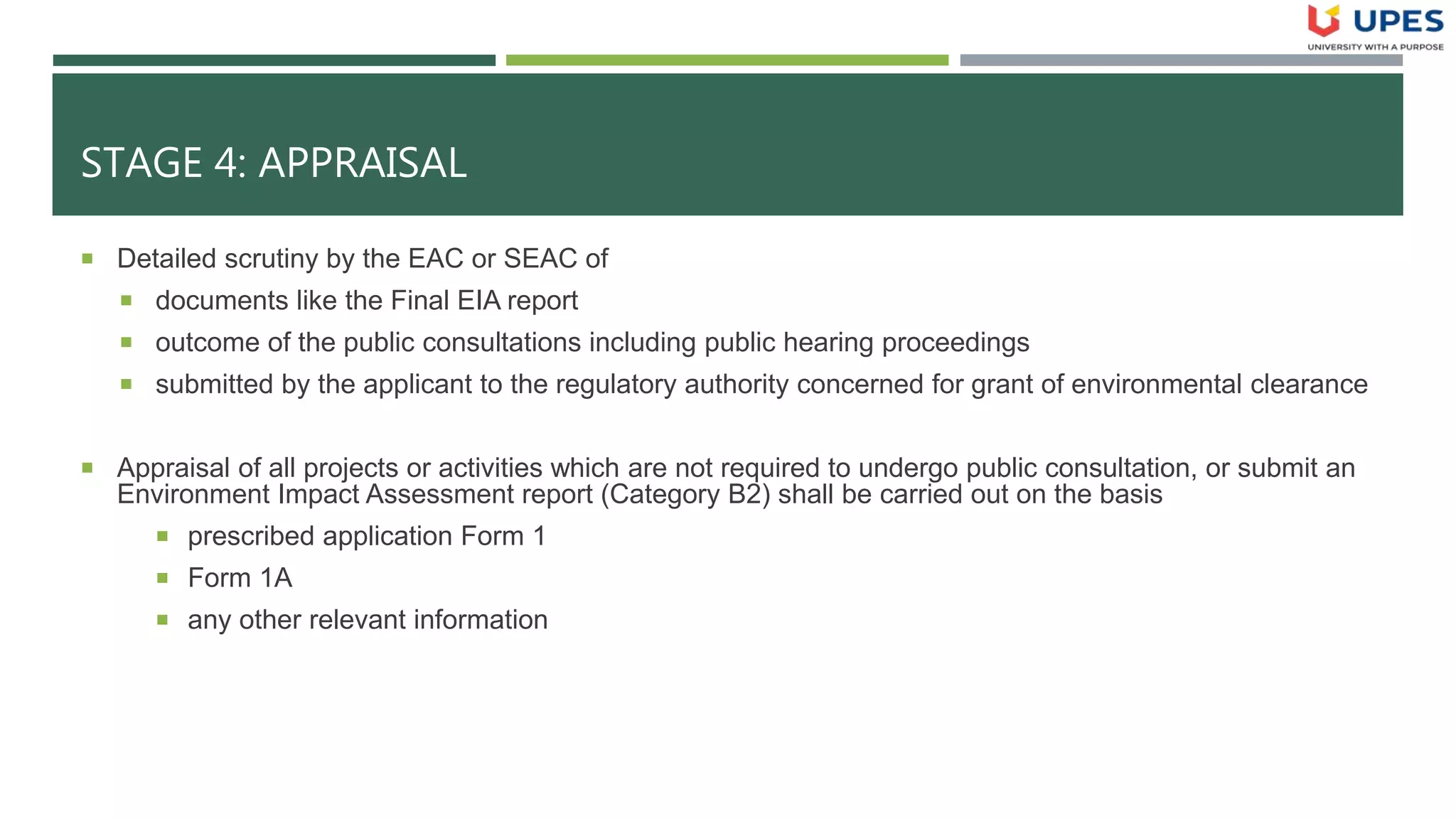 Environmental impact assessment 2020 | PPTX