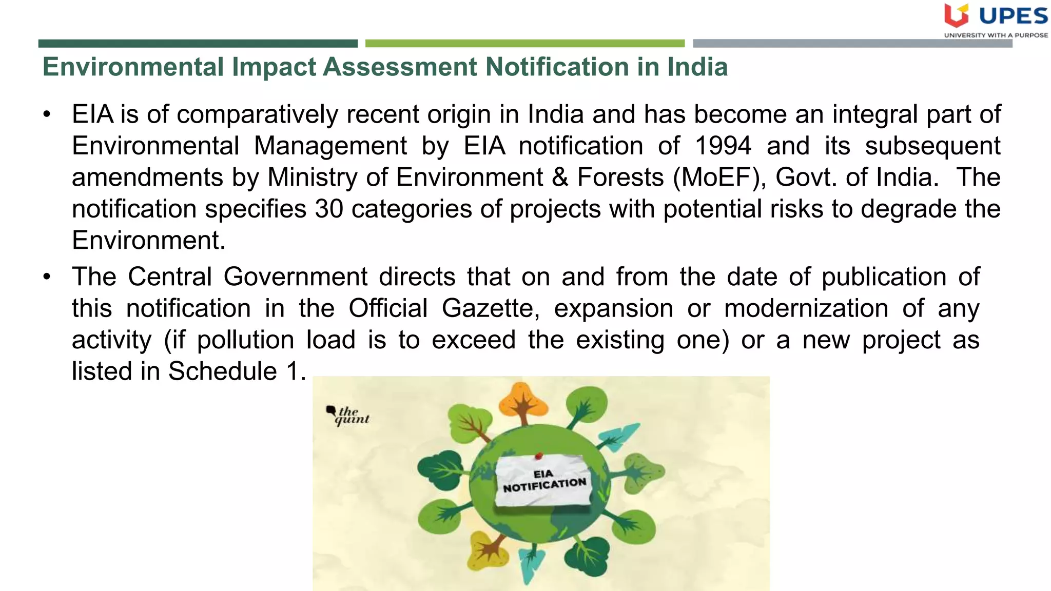 Environmental impact assessment 2020 | PPTX