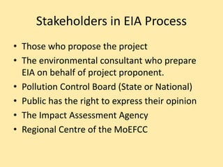 Environmental Impact Assessment | PPTX