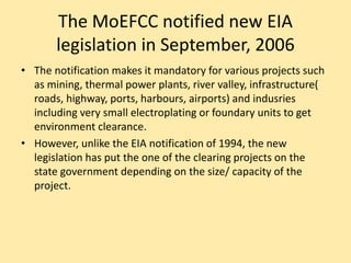 Environmental Impact Assessment | PPTX