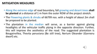 Environment impact of highway project upgradation | PPTX