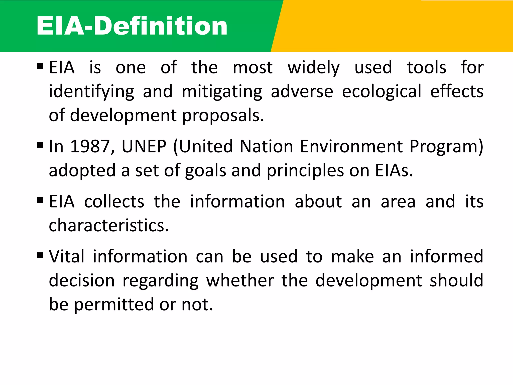 EIA amendments - 2006 and 2009 | PDF