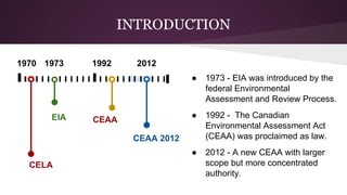 Environmental impact assessment in Canada | PDF