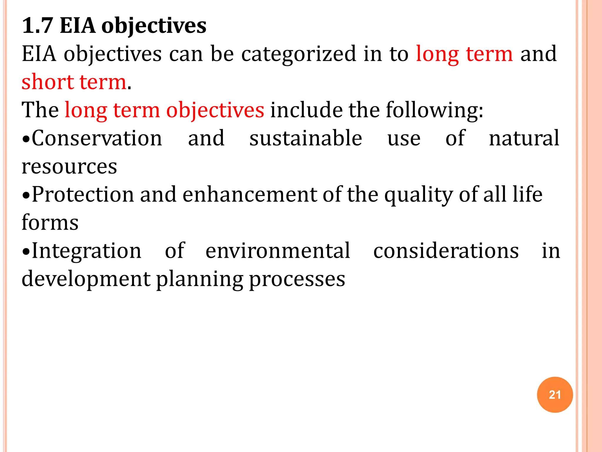 EIA-GeES 3112 Chapter 1.ppt Basic Concept of Environmental Impact ...