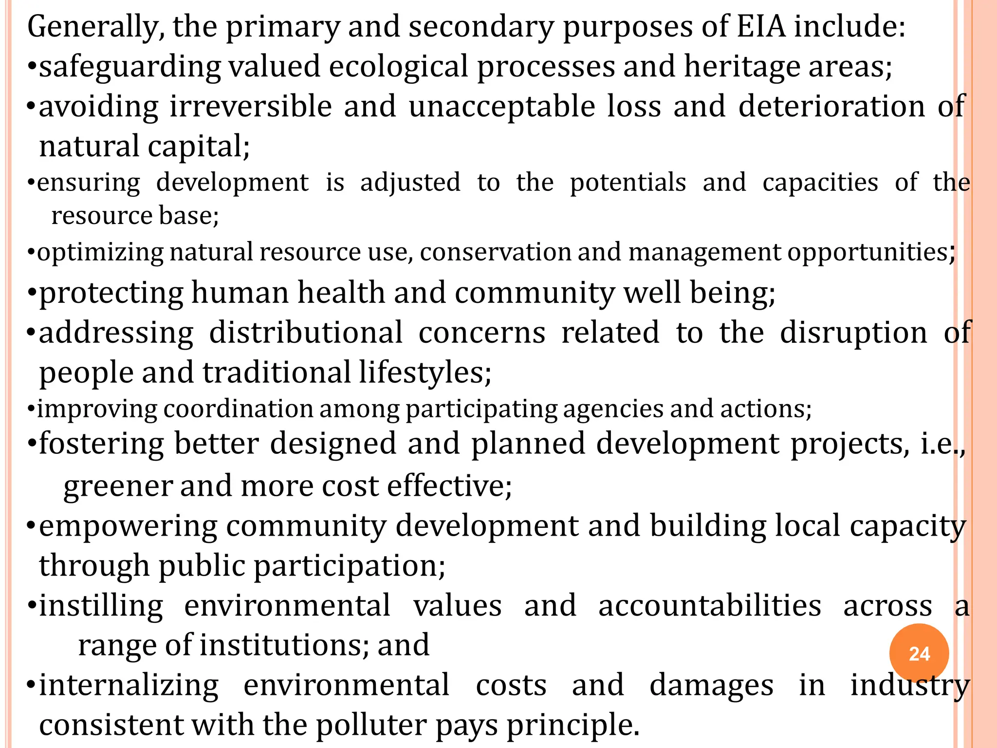 EIA-GeES 3112 Chapter 1.ppt Basic Concept of Environmental Impact ...