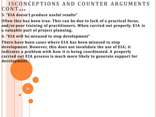 EIA-GeES 3112 Chapter 1.ppt Basic Concept of Environmental Impact Assessment (1).pptx ...